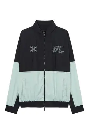 Off-White Marker Nyl Relax Track T-shirt - Black