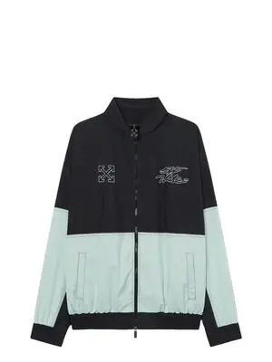Off-White Marker Nyl Relax Track T-shirt - Black