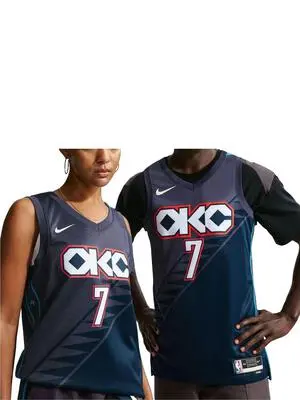 Nike Chet Holmgren Oklahoma City Thunder City Edition Swingman Jersey - Thunder Blue