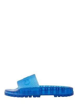 Adidas Adidas X Gucci Adilette Slide 'blue' Blue