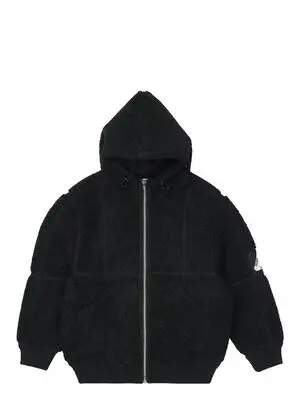 PALACE Sherpa Hooded Jacket - Black