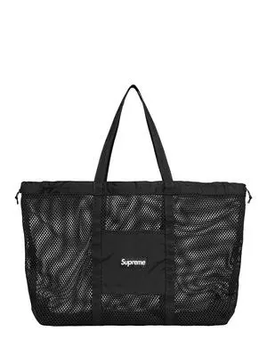 Supreme Mesh Tote Bag - Black