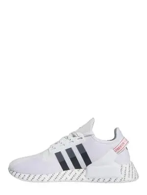 Adidas Nmd_r1 V2 Japanese Print Sneakers - Cloud White/core Black/red