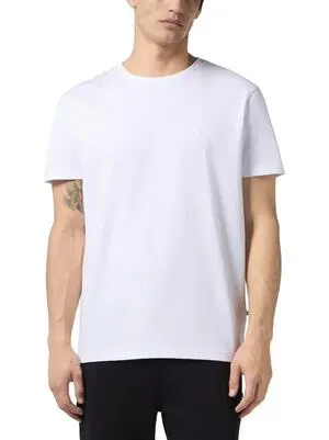 BILLIONAIRE Round Neck T-shirt Baroque - White