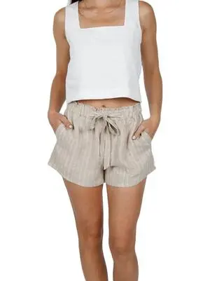 LEISURE LAB Tuscany Cabana Short - Terra