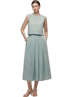 JUANA JUANA Amaia Pleated Maxi Skirt