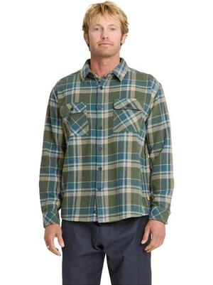 QUIKSILVER WATERMAN Dover Flannel - Thyme
