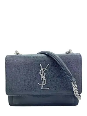 Saint Laurent Sunset Shoulder Bag - Black