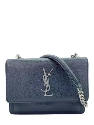 Saint Laurent Sunset Shoulder Bag - Black