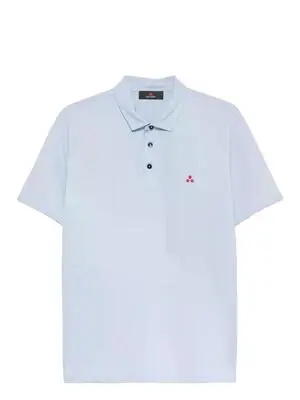 Peuterey Logo-detail Polo Shirt - Blue