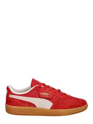 PUMA Puma Palermo Logo-Patch Sneakers Red