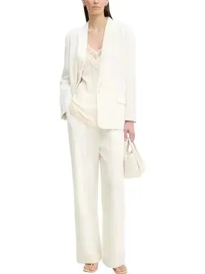 Munthe Shawl Lapel Single-breasted Blazer - Neutrals