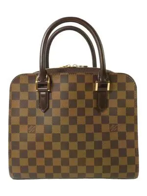 LOUIS VUITTON Damier Triana Handbag - Brown