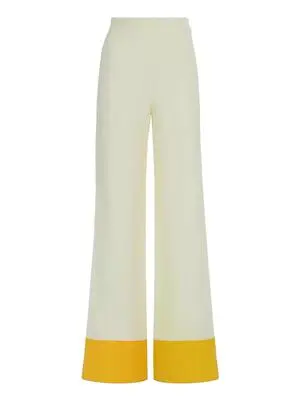 TALLER MARMO Taller Marmo Marlene Corniche High-Waist Trousers Neutrals