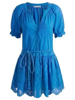Alice + Olivia Thalia Mini Dress - Blue