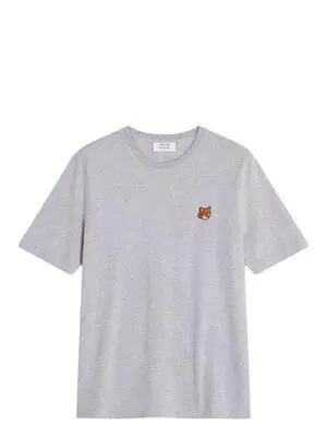 Maison Kitsuné Logo-patch T-shirt - Grey