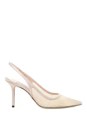 JIMMY CHOO Love Slingback 65 Pumps - Neutrals