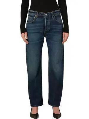 Citizens Of Humanity Winslow Boyfriend Buttoned Jeans - Blue