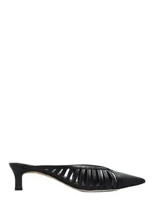 Michael Kors Adriana Caged Mules - Black