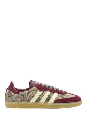 Adidas Samba Og Paisley Print Sneakers - Red