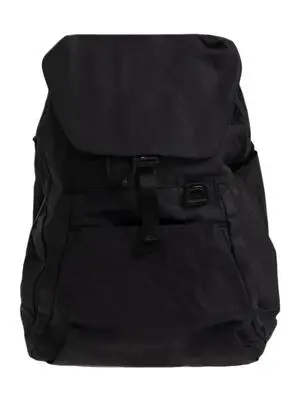 Nike Logo Embroidered Buckle-fastening Backpack - Black