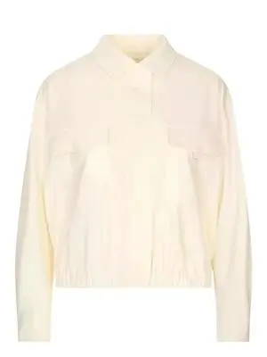 Fabiana Filippi Techno Embellished Bomber Jacket - Neutrals