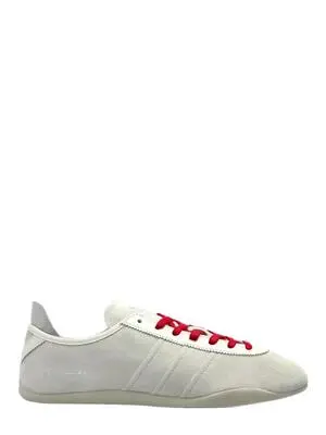 Y3 Suede Lace-up Sneakers - Neutrals