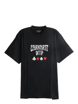 Carhartt Work In Progress Deck T-shirt With Graphic Print - Black