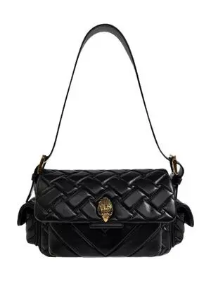 Kurt Geiger Kensington Quilted Shoulder Bag - Black