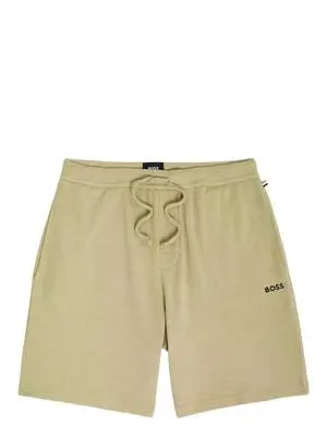 BOSS BOSS Waffle-Knit Drawstring Pajama Shorts