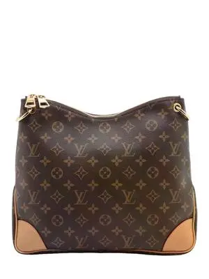 LOUIS VUITTON Monogram Odeon Mm Crossbody Bag - Brown
