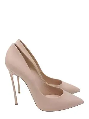 Casadei Blade Pointed-toe Pumps - Neutrals