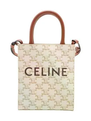 Celine Mini Vertical Cabas Satchel - White