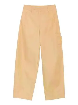 Patrizia Pepe Mustard Cargo Trousers - Yellow