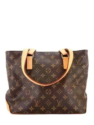 LOUIS VUITTON Monogram Canvas Cabas Piano Tote Bag - Brown