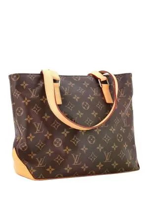 LOUIS VUITTON Monogram Canvas Cabas Piano Tote Bag - Brown