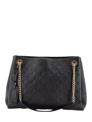 LOUIS VUITTON Monogram Empreinte Leather Shoulder Bag - Black