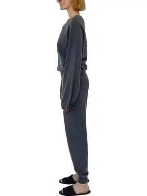 FRENCKENBERGER Frenckenberger V-Neck Balloon-Sleeve Sweater
