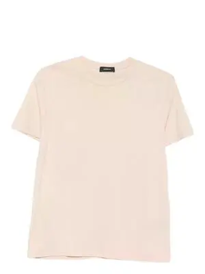 Wardrobe.NYC Crewneck Short Sleeve T-shirt - Neutrals
