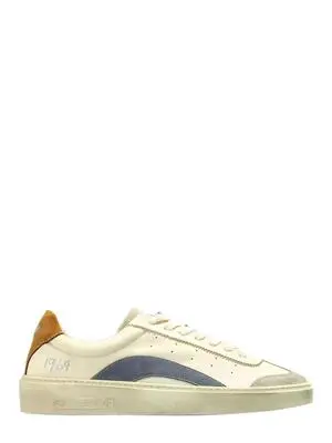 Dsquared2 Panelled Leather Sneakers - Neutrals