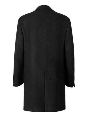 Canali Single-breasted Notched-lapel Coat - Grey