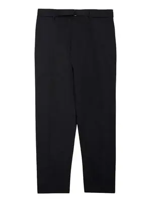 BE ABLE Belted Tailored Trousers - Blue
