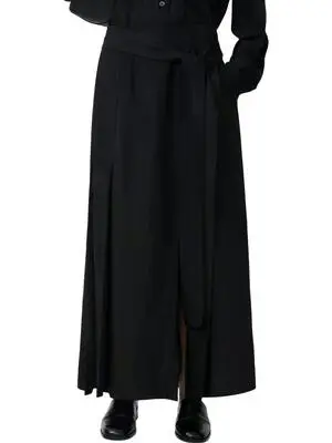 Studio Nicholson Pleated Maxi Skirt - Black