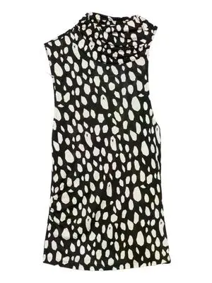 PATRIZIA PEPE Patrizia Pepe Graphic Print Asymmetric Top