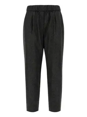 Giorgio Armani Elasticated-waist Track Pants - Grey