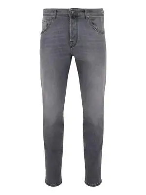 Jacob Cohen Faded Skinny-fit Jeans - Grey