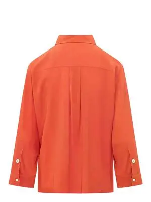 GLANSHIRT Long Sleeve Shirt - Orange