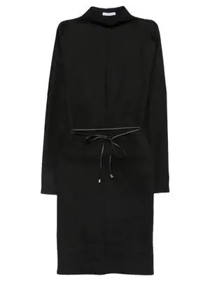 PATRIZIA PEPE Patrizia Pepe Cut-Out Shoulder Mini Dress