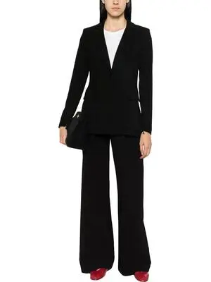 Patrizia Pepe Slim-fit Stretch Blazer - Black