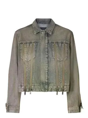 HAIKURE Zip-detail Jacket - Blue